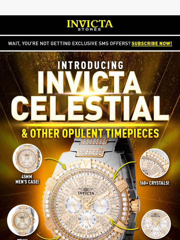 Invicta: Opulence UNLEASHED💥💎Introducing The NEW Invicta Celestials🤩 ...