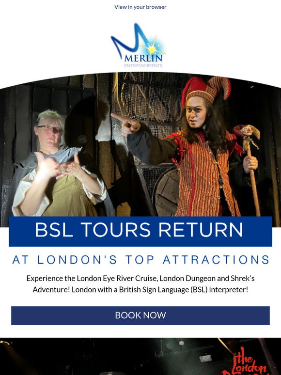 London Eye: British Sign Language Tours are back for 2025! | Milled