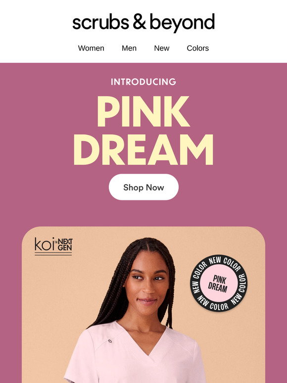 Life Uniform: Meet Our New Pink Scrubs | Milled