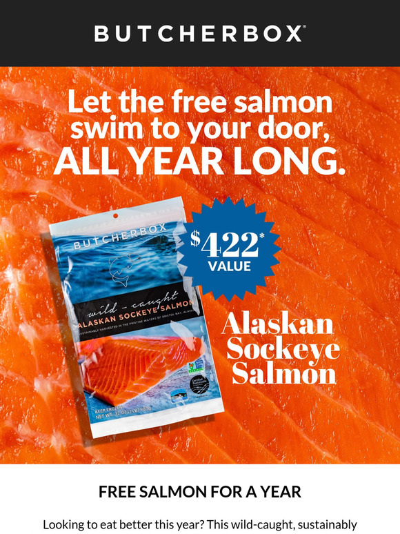 ButcherBox: Whats a free year of salmon worth to you? | Milled