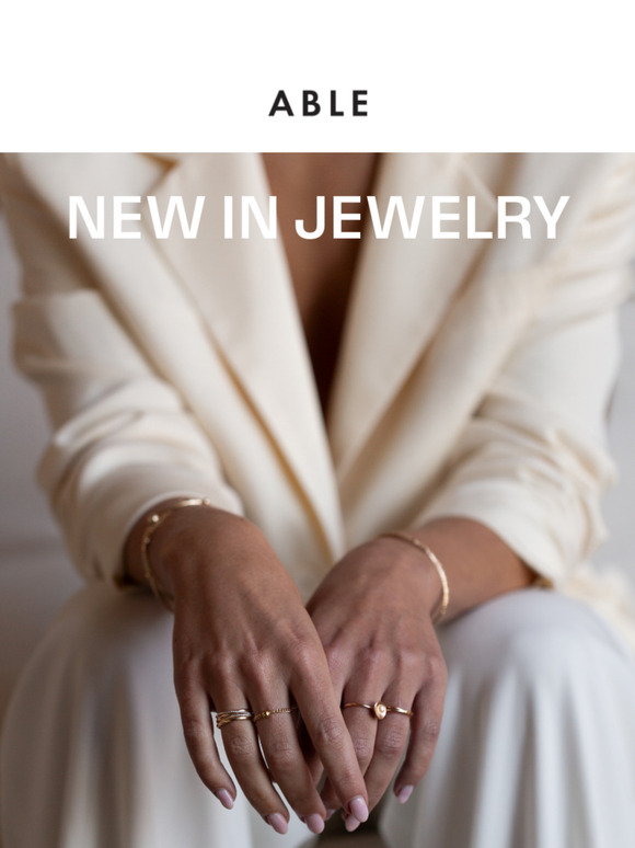 ABLE: New in Jewelry | Milled