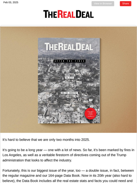 The Real Deal: 🗞️ Los Angeles rising: how the city and the industry ...