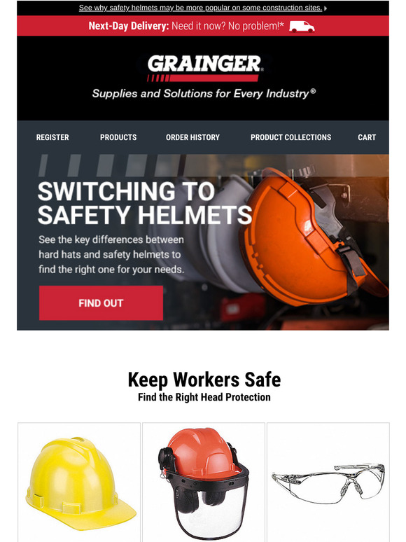 Grainger Email Newsletters: Shop Sales, Discounts, and Coupon Codes