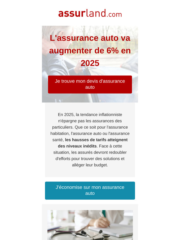 Assurland: M. —, vos tarifs d'assurances vont exploser en 2025 | Milled