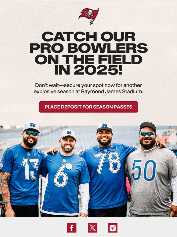Tampa Bay Buccaneers: Catch our Pro Bowlers in 2025 | Milled