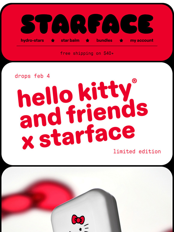 Starface: HELLO KITTY® AND FRIENDS x STARFACE 🎀⭐ | Milled