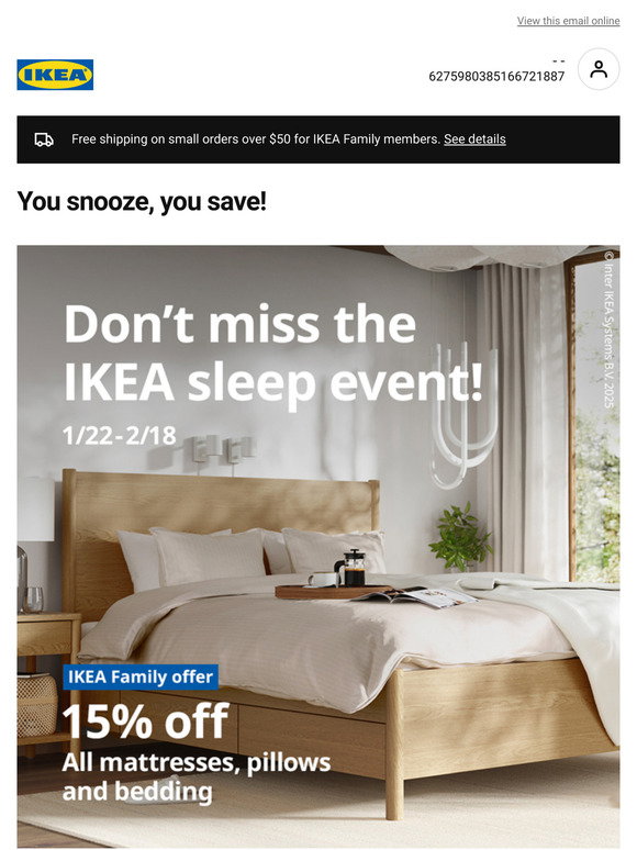 IKEA: 💤 —, don't let dreamy deals pass you by! 💤 | Milled