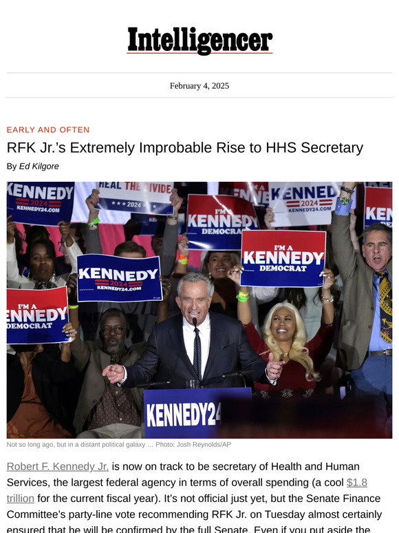 The Cut: RFK Jr.’s Extremely Improbable Rise to HHS Secretary | Milled