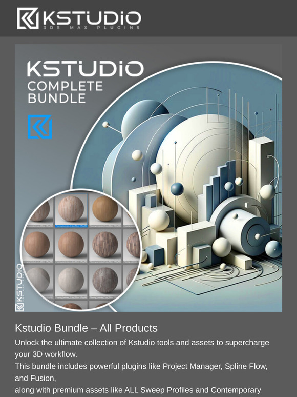 Kstudio: News from Kstudio (Kstudio Bundle - All Products) | Milled