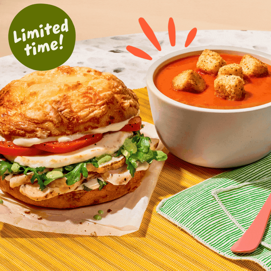 Panera Bread: Asiago Bagel Stacks🤝feel-good lunch. | Milled