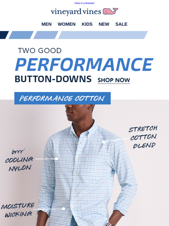 Vineyard Vines: Get To Know Our Two Best Performance Shirts | Milled