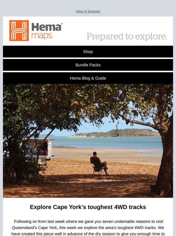 Hema Maps: Explore Cape York's toughest 4WD tracks + the new Outback ...