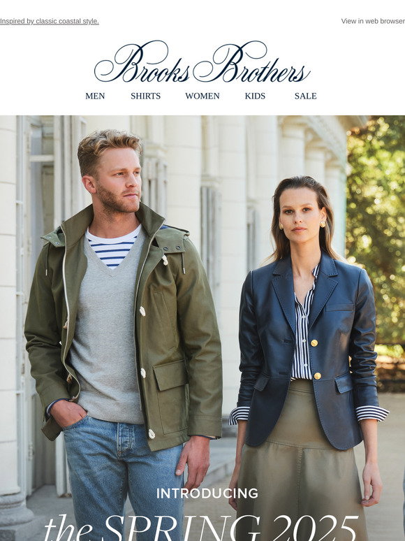 Brooks Brothers: Introducing the Spring Collection | Milled
