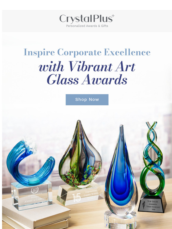 CrystalPlus: Where Art and Recognition Meet: Crystal Awards with Artistic Accents | Milled