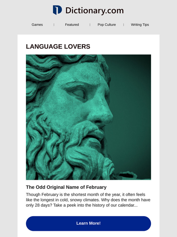 Dictionary.com: ️ February: Fun Facts About the Shortest Month | Milled