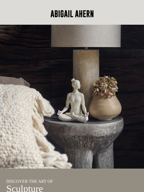 Abigail Ahern: The Art Of Sculpture 🤎 | Milled