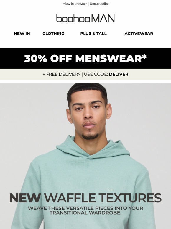 BoohooMan: New: Waffle Textures | Milled