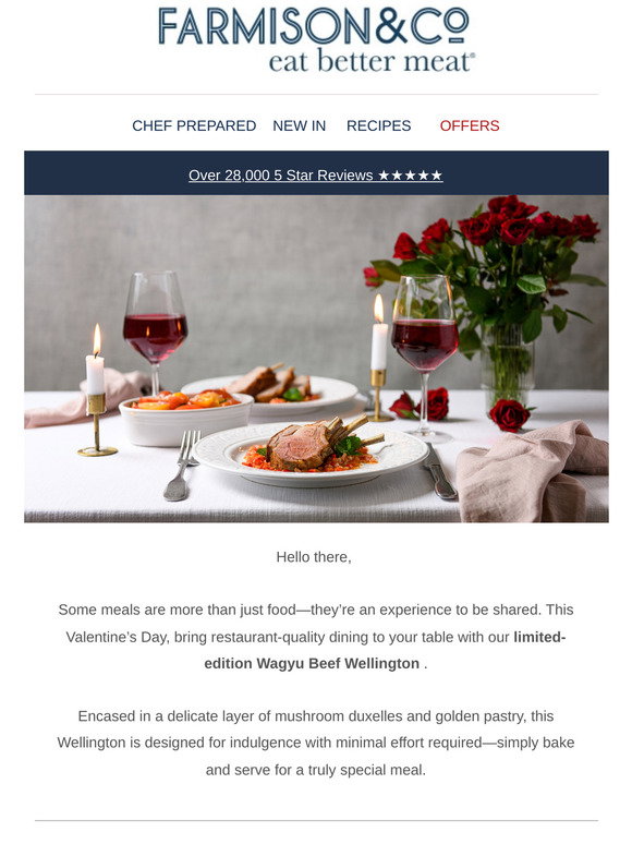 Farmison & Co: A Valentine’s Dinner Worth Staying In For ️ | Milled