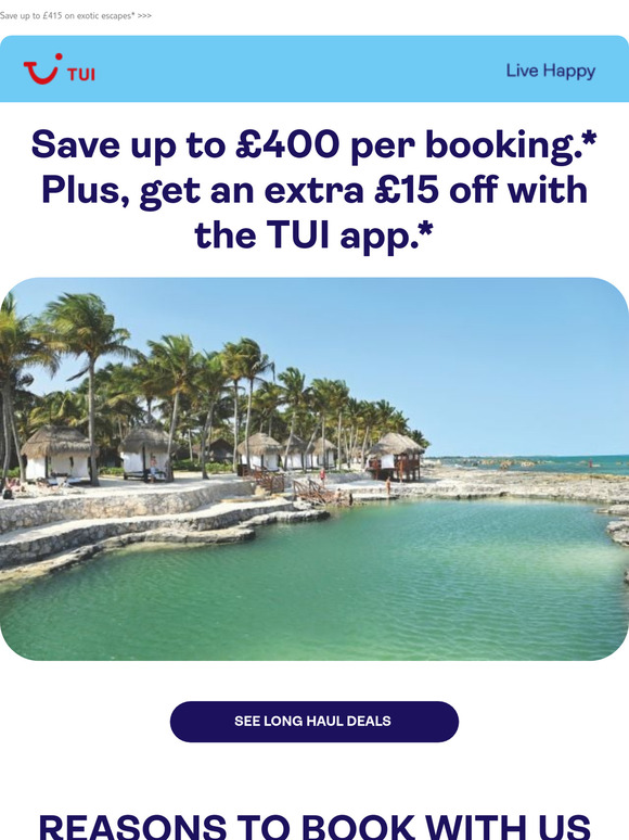 TUI: Love long haul? 💘 | Milled