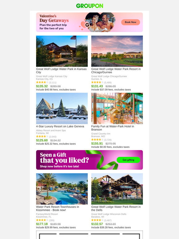 Groupon: Great Wolf Lodge Water Park in Kansas City and More | Milled