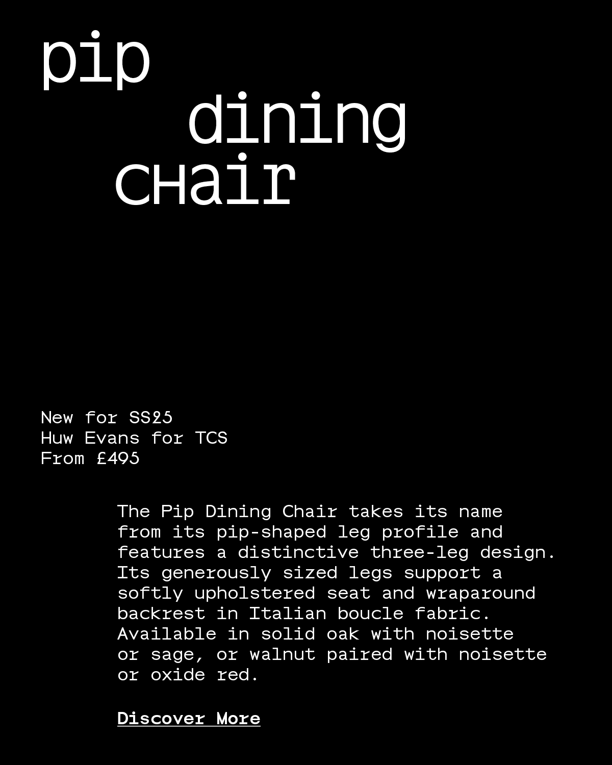 The Conran Shop: New Arrival | Pip Dining Chair | Milled