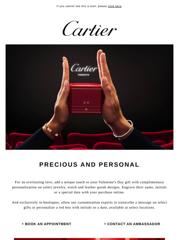 Cartier: Personalize your Valentine's Day gifts | Milled