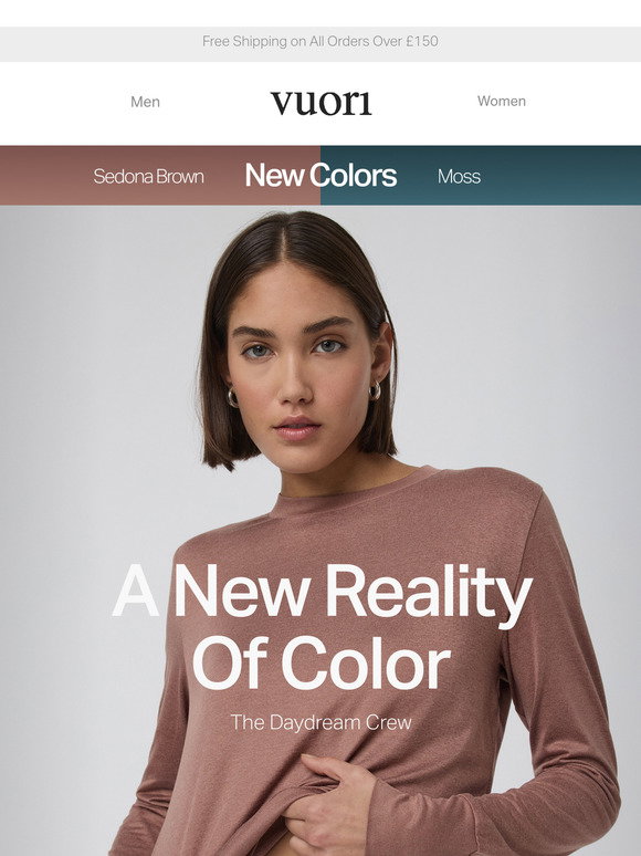 Vuori: One Best-Seller. Two New Colors. | Milled