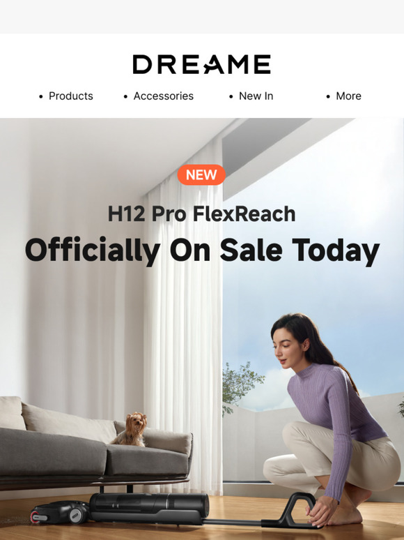 Dreame: 🚀 H12 Pro FlexReach Is Here! Exclusive 25% Off – Limited Time ...
