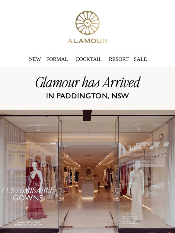 Alamour The Label: Sydney Flagship Store Now Open 🤍 | Milled