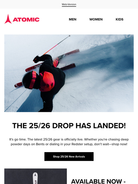 Atomic: 25/26 Gear Is Here—Shop Now! | Milled