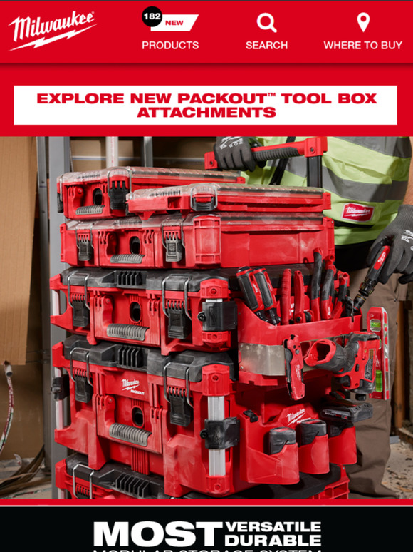 Milwaukee Tool: Upgrade Your PACKOUT™ Stack | Milled