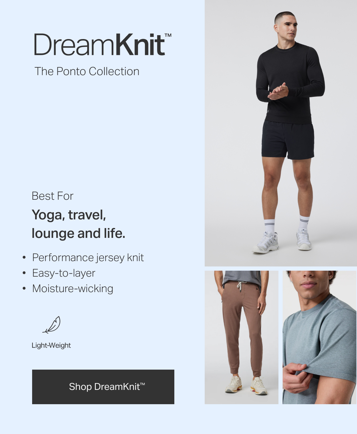 Vuori: Get a Feel For Men’s DreamKnit™ | Milled