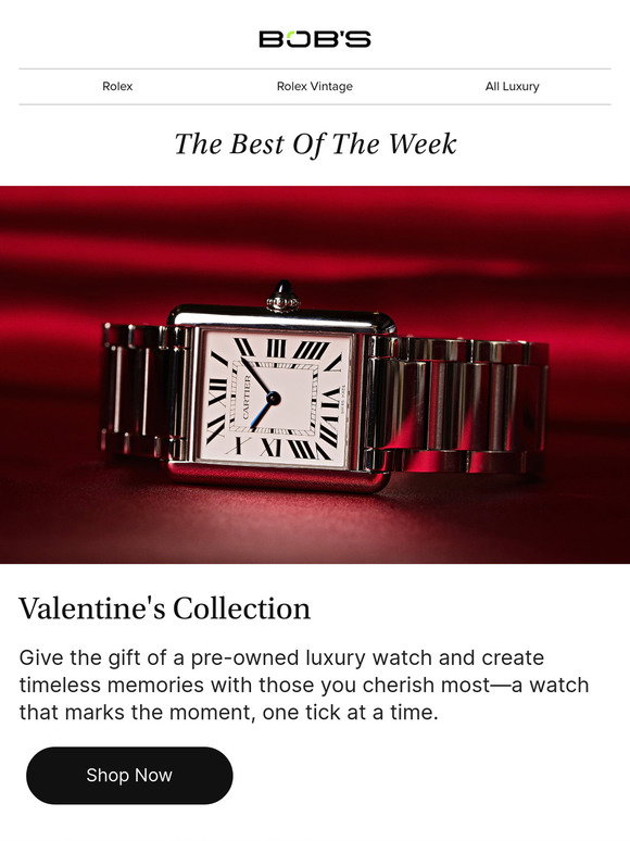 Bob's Watches: Why a Luxury Watch Will Be the Most Meaningful Gift You ...