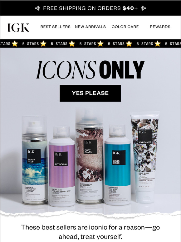 IGK Hair: Obsessed is an understatement | Milled