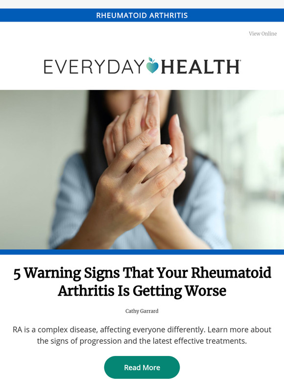 Lifescript: 5 Warning Signs That Your Rheumatoid Arthritis Is Getting Worse | Milled
