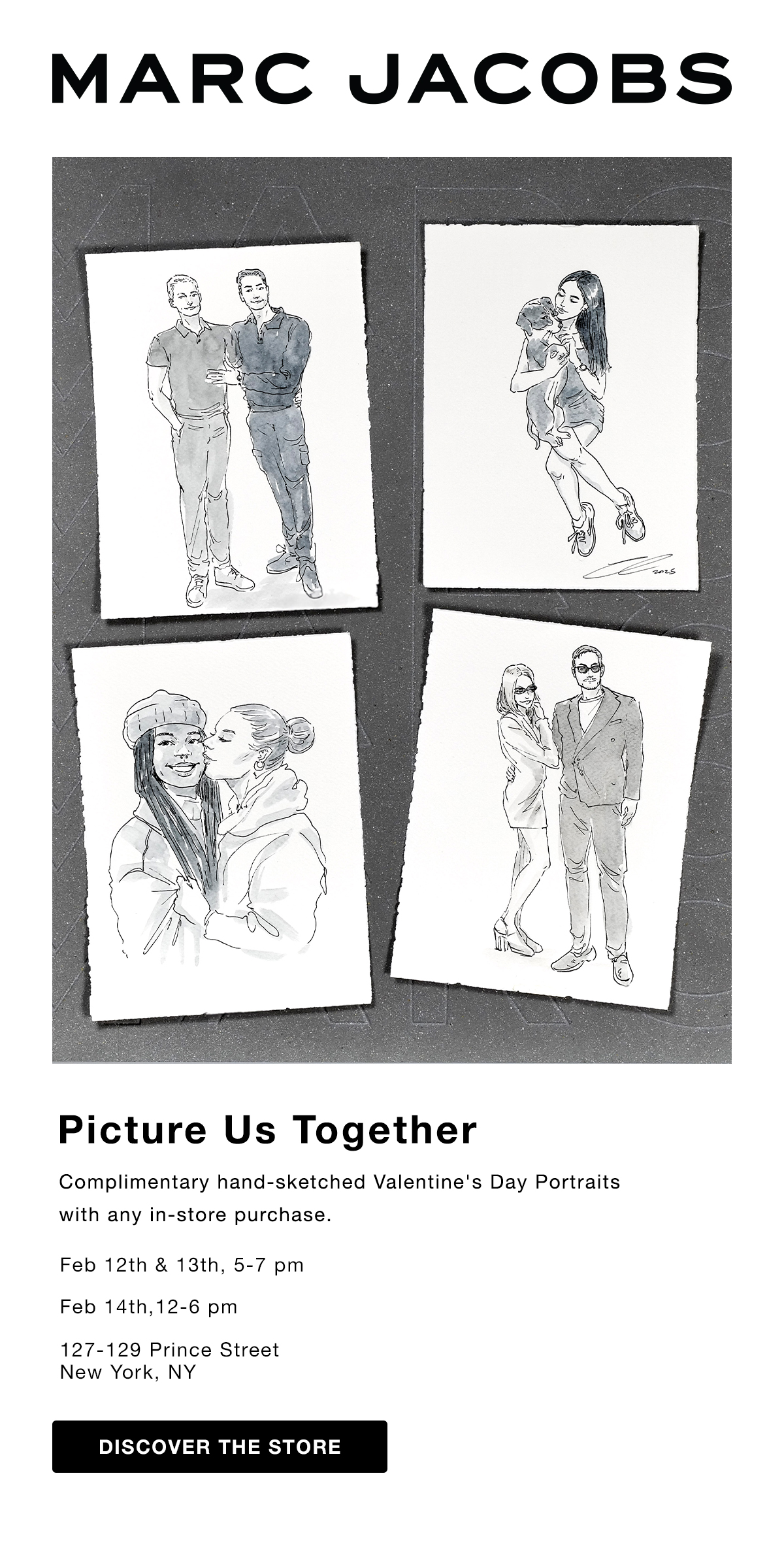 Marc Jacobs: Picture Us Together: Valentine's Day Portraits At Prince ...