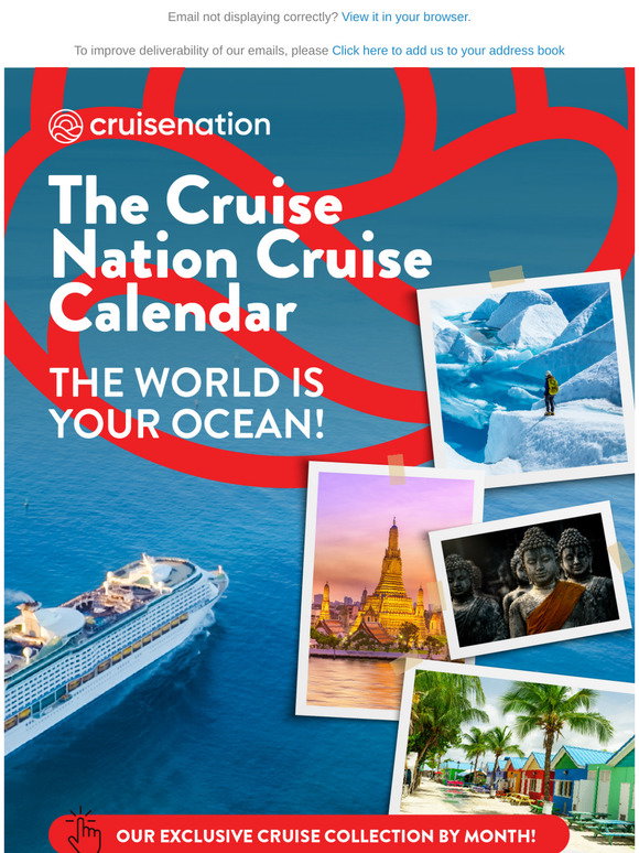 Cruise Nation: Mark the Dates, Set Sail: A Cracking Cruise Calendar ...
