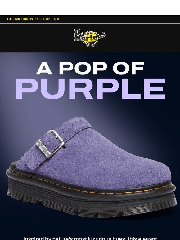 Dr. Martens: Open to see new Twilight Purple styles | Milled