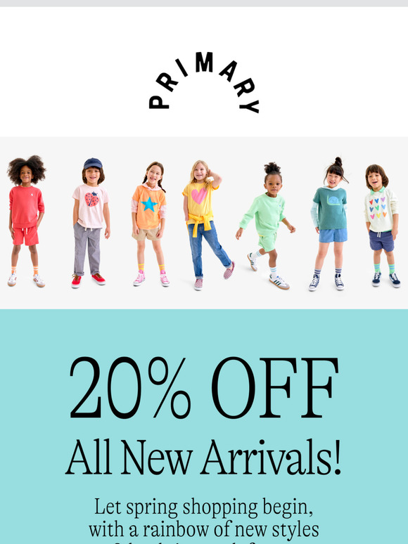 Primary: Ready, set, shop! 🎉 20% OFF 150+ New Styles | Milled