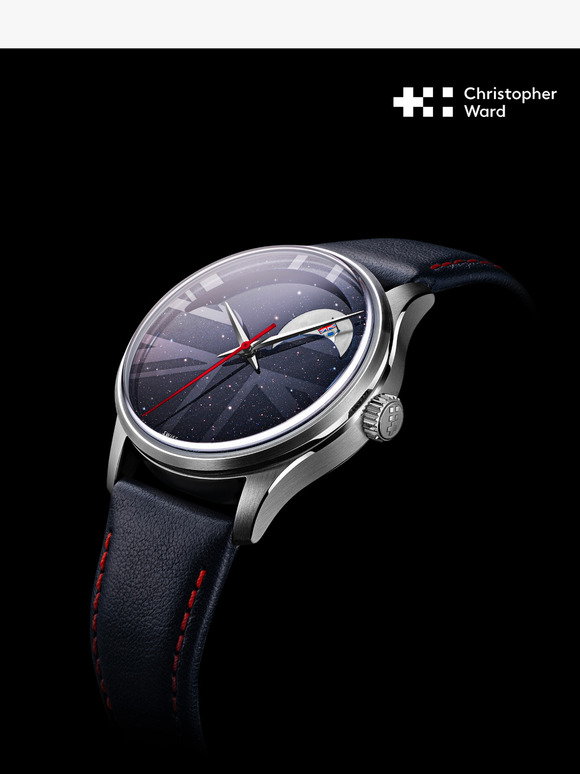 Christopher Ward: It’s here! The C1 Moonphase ‘Mission to Maidenhead ...