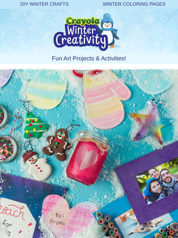 Crayola: ️ Chill Out with Our Frosty Craft Ideas | Milled