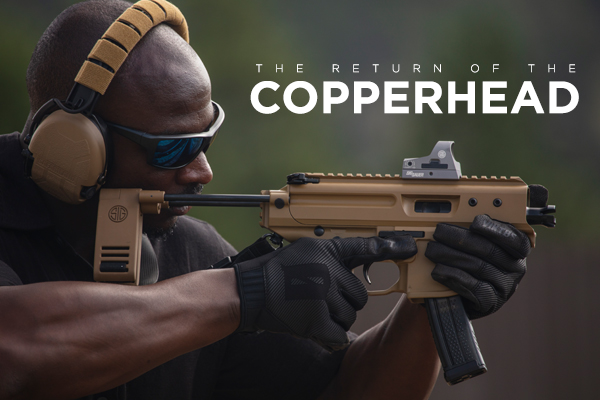 SIG SAUER: MPX Copperhead with Brace Now Available | Milled