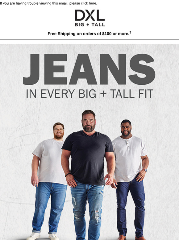 DXL: Jeans That Don’t Pinch & Squeeze In Important Areas. | Milled