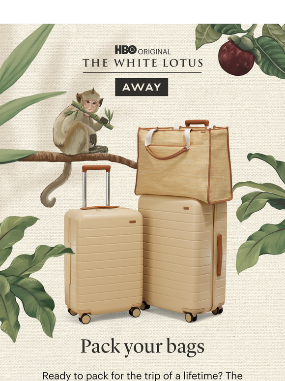 Away: The White Lotus x Away packing guide | Milled
