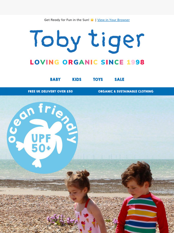 Toby Tiger: Toby Tiger’s New Swimwear is Here! 🌊 | Milled