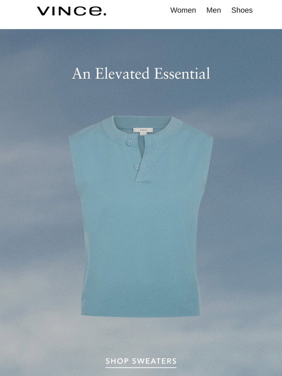 Vince: Introducing Our Wool-Blend Henley Shell | Milled