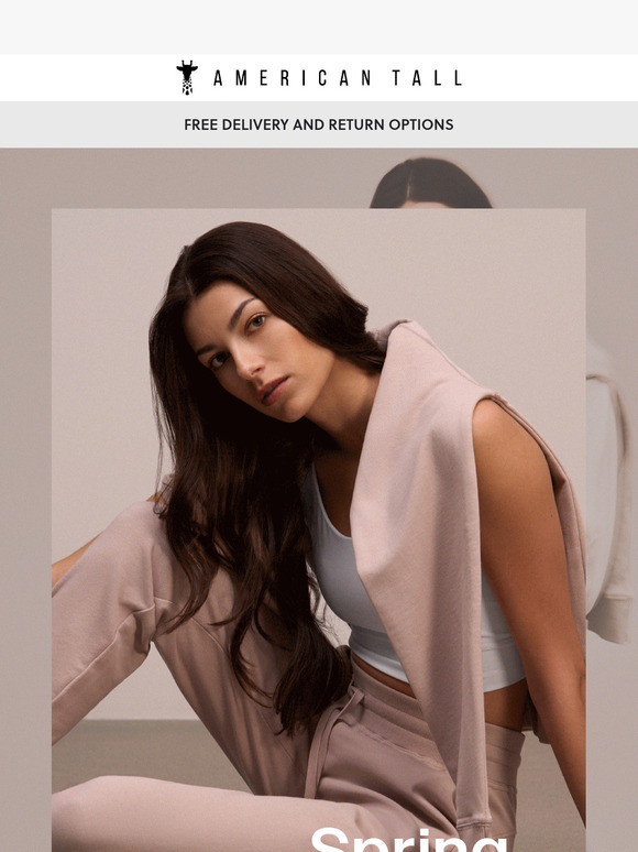 American Tall: What to wear in spring-ish weather | Milled