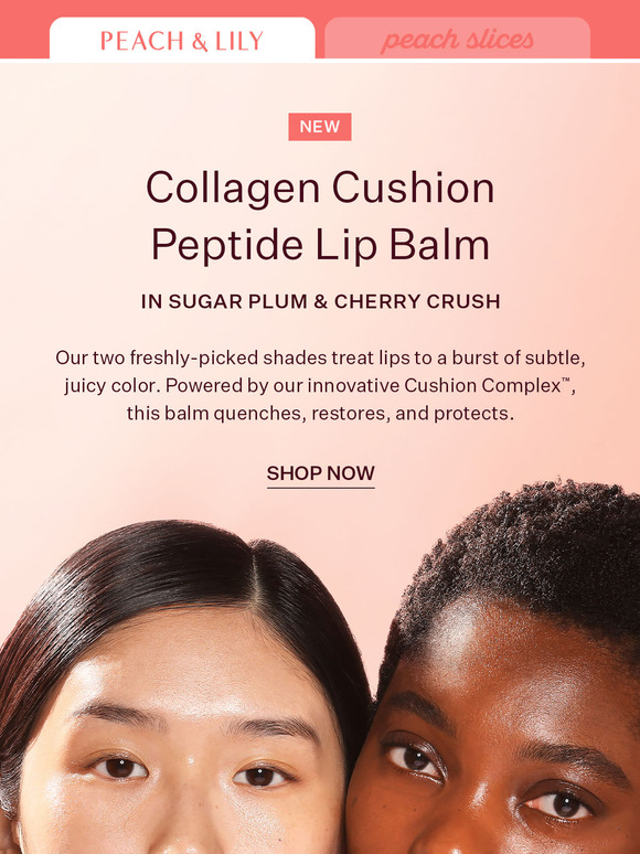 Peach and Lily: Love at first swipe? Treat lips to Cherry Crush & Sugar ...