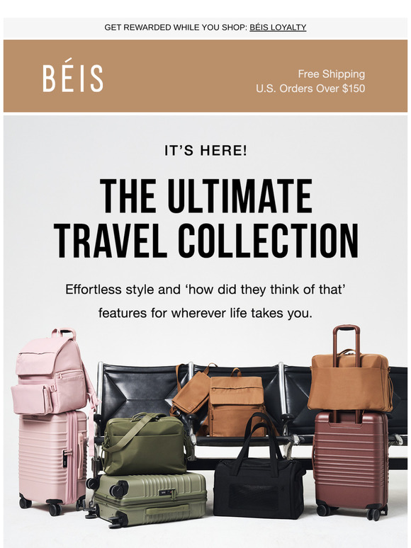 Beis: Introducing The Ultimate Travel Collection | Milled