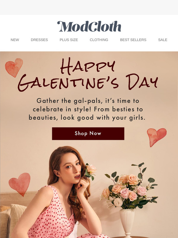 Modcloth Email Newsletters: Shop Sales, Discounts, and Coupon Codes
